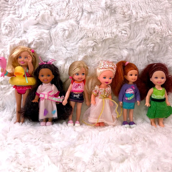 Toys | Mattel Barbie Kelly Doll Lot Of 6 Dolls | Poshmark